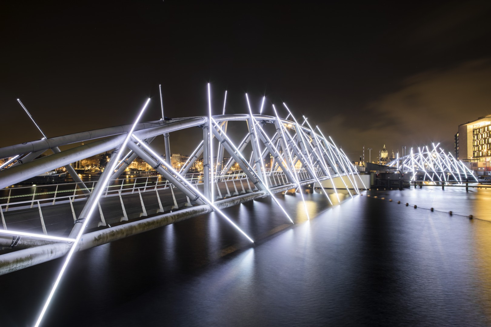 Artist Peter Vink – Mr. J.J. van der Veldebrug – Amsterdam Light ...